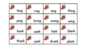 Christmas Word Sorts 20 Commonly Used Word Families - Learning Harbor ...