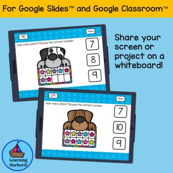 Numbers 1-10 Subitizing Counting within 10 Puppy Dog Math - Learning ...